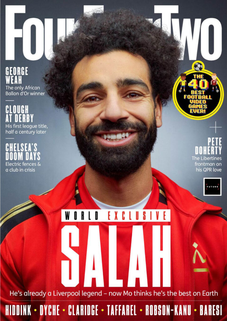 442 Mo Salah Magazine Cover Poster - Hokey Cokey