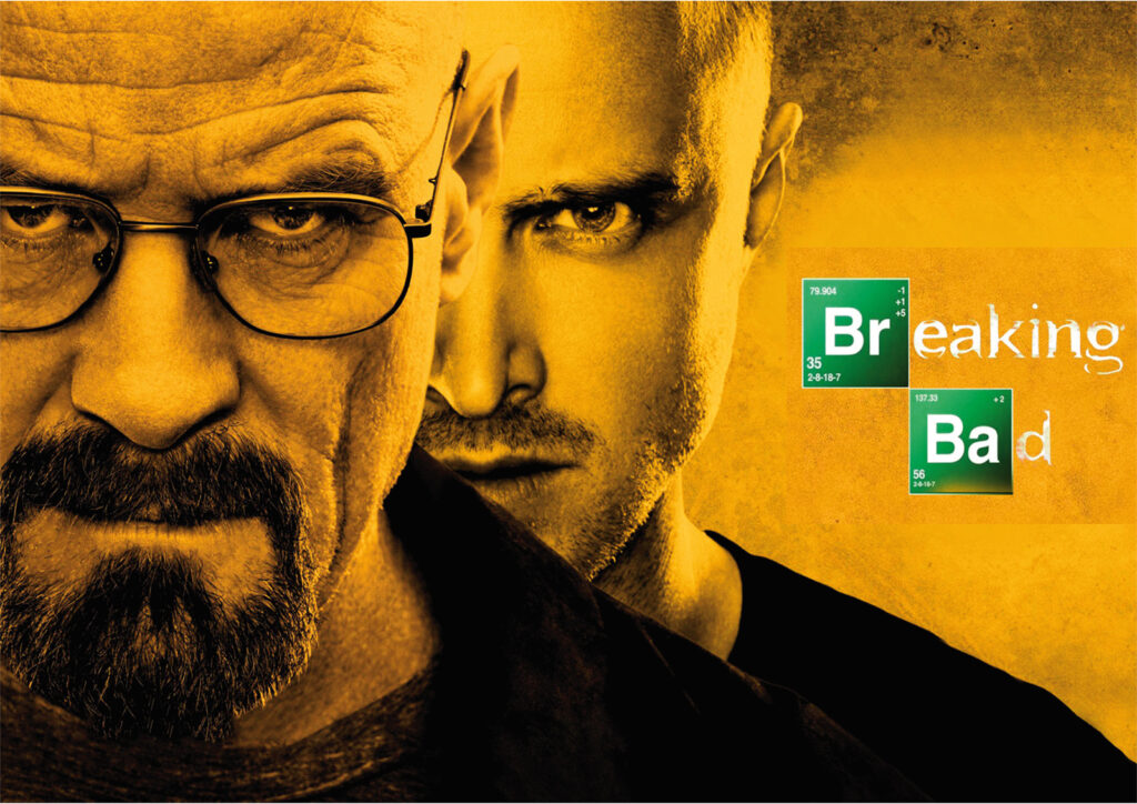 Breaking Bad Advertising Repro Poster Yellow - Hokey Cokey