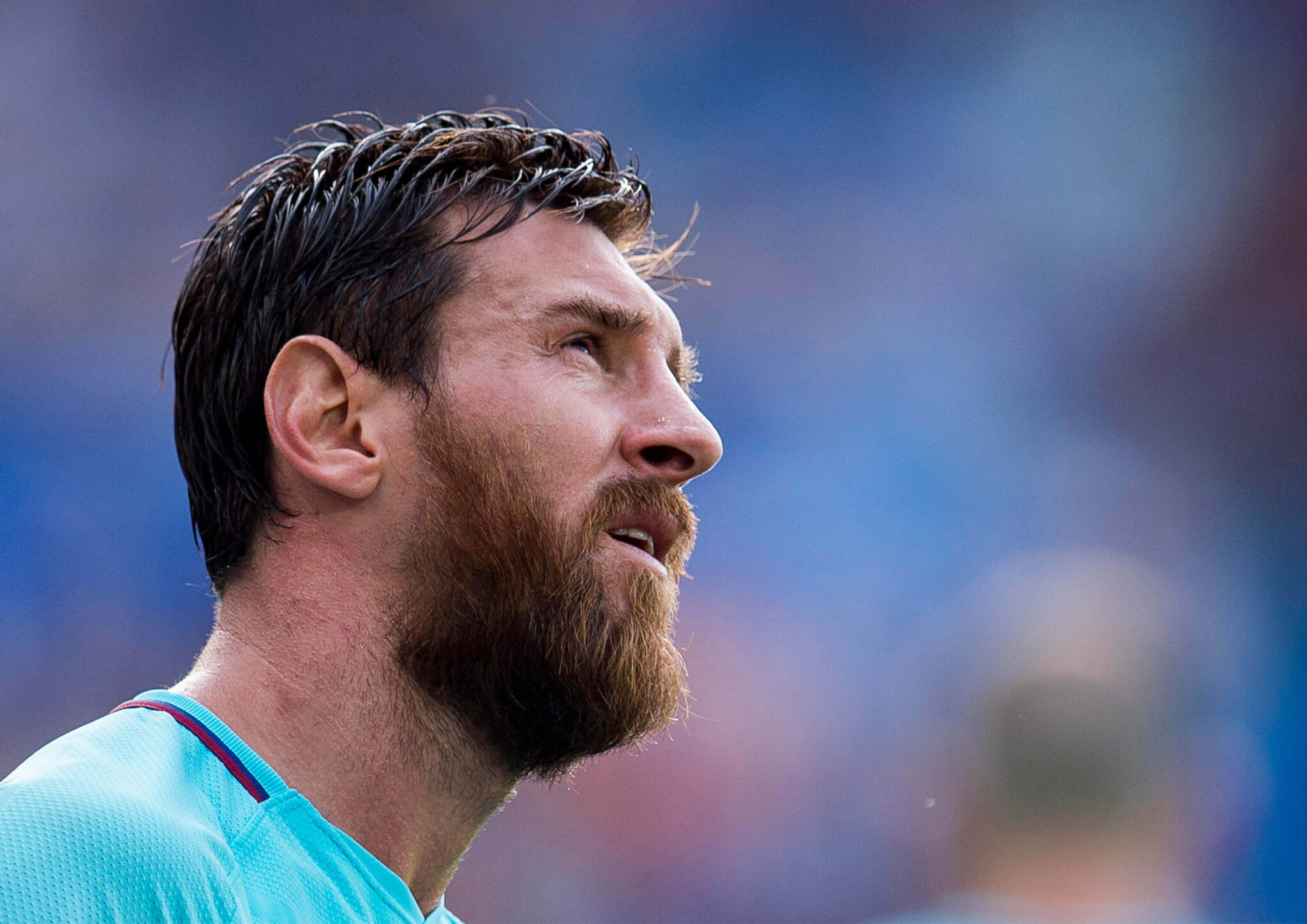 Lionel Messi Fantastic Side shot Poster - Hokey Cokey