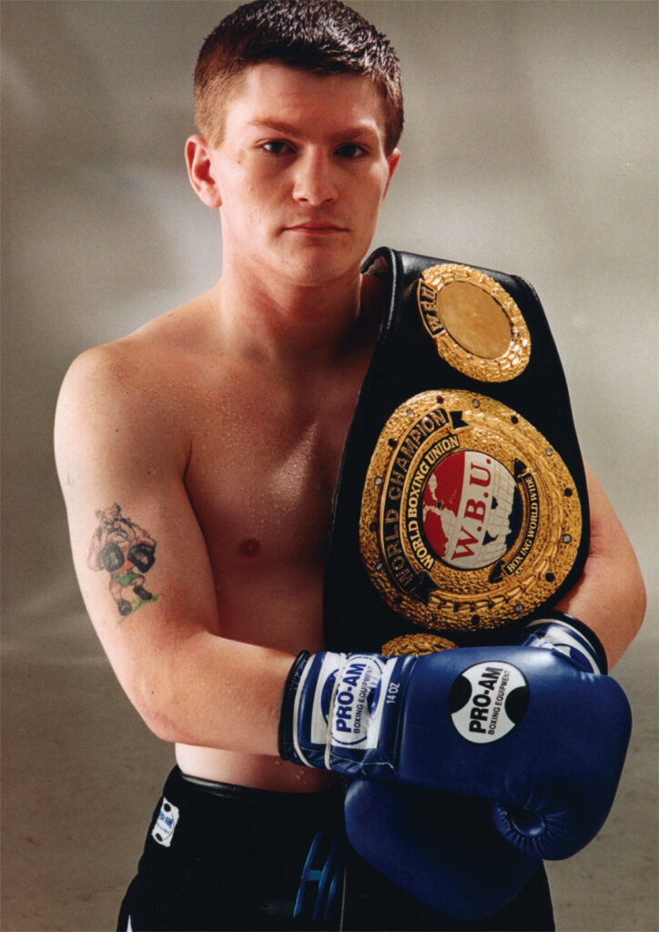 Ricky Hatton Boxing Great New POSTER Tatoo - Hokey Cokey