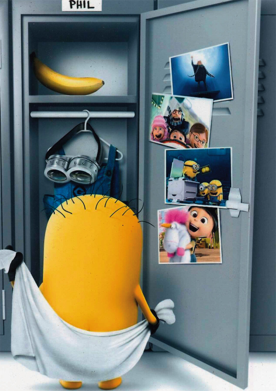 Despicable Me minions PHIL Poster - Hokey Cokey