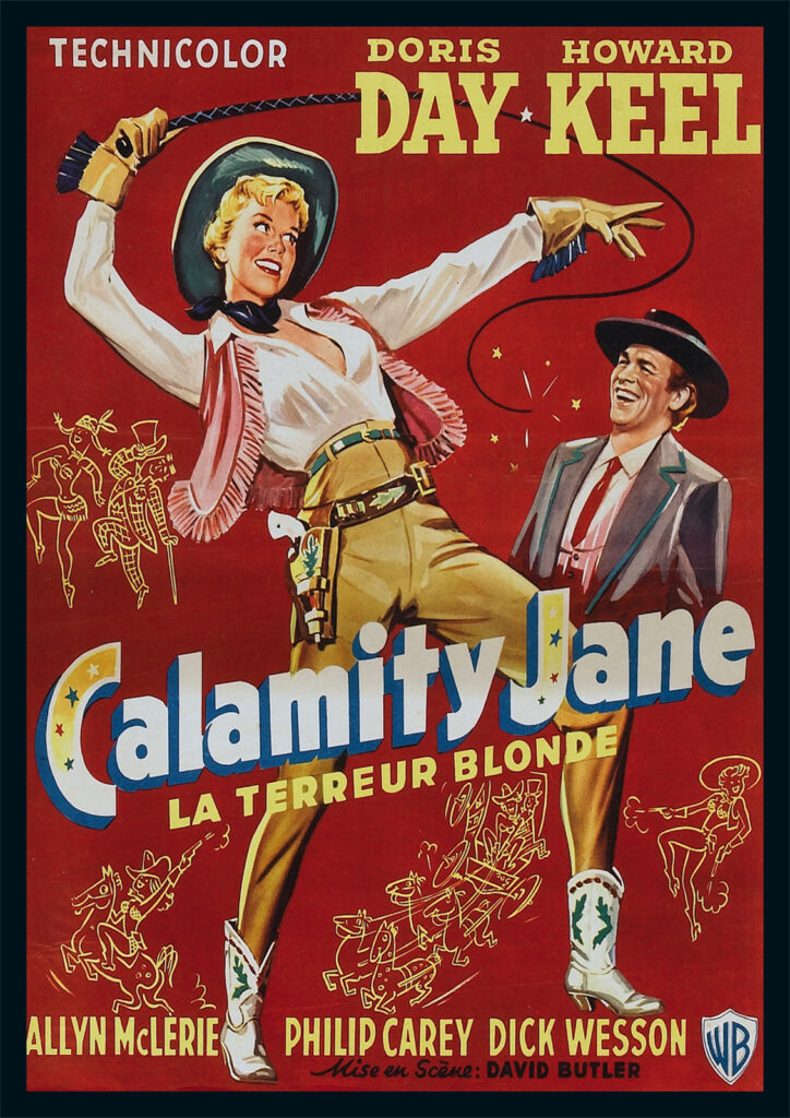 Doris Day Calamity Jane Repro Film POSTER - Hokey Cokey