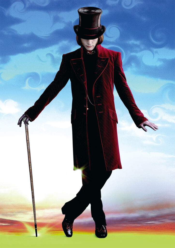 Johnny Depp Willy Wonka POSTER - Hokey Cokey