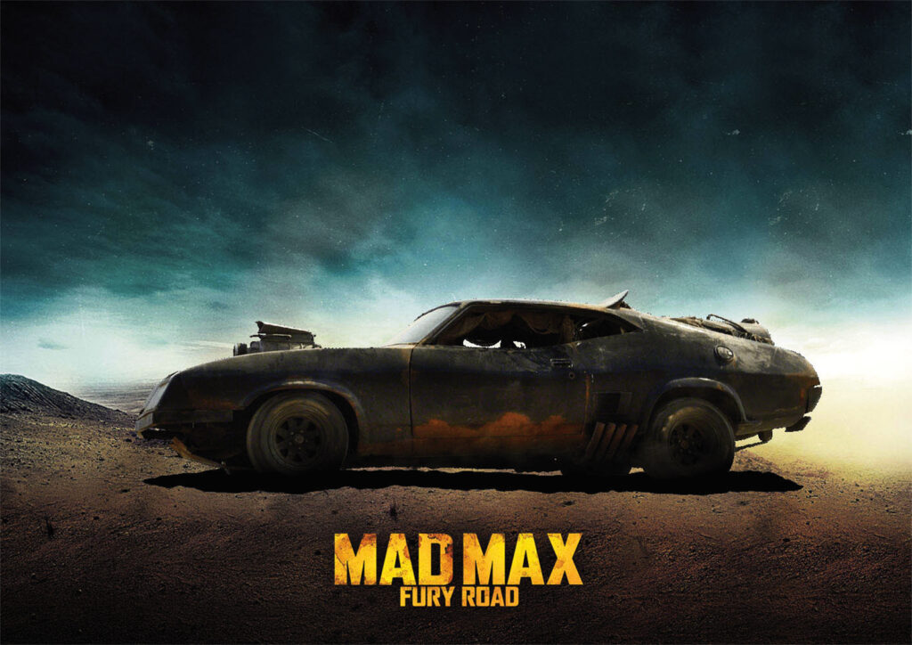 Mad Max Ford Falcon XB V8 Fury Road Interceptor POSTER B - Hokey Cokey